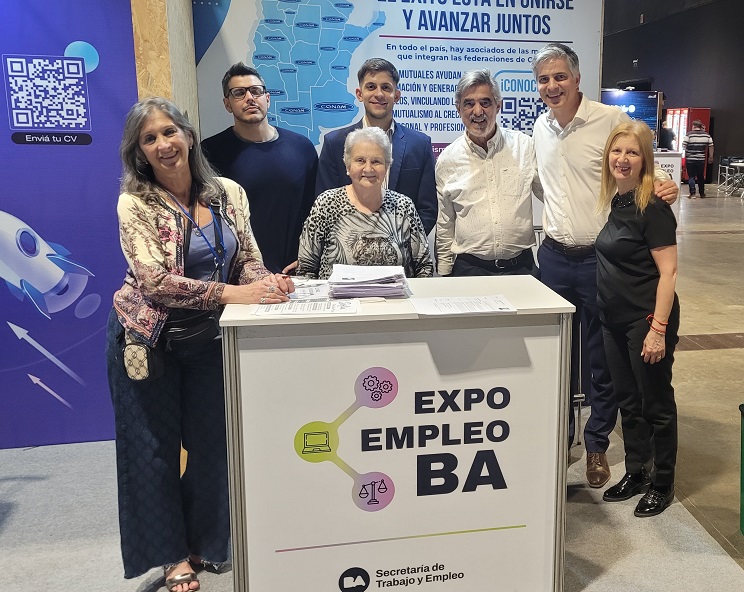 CONAM en la Expo de empleo de La Rural en CABA - Economía Solidaria