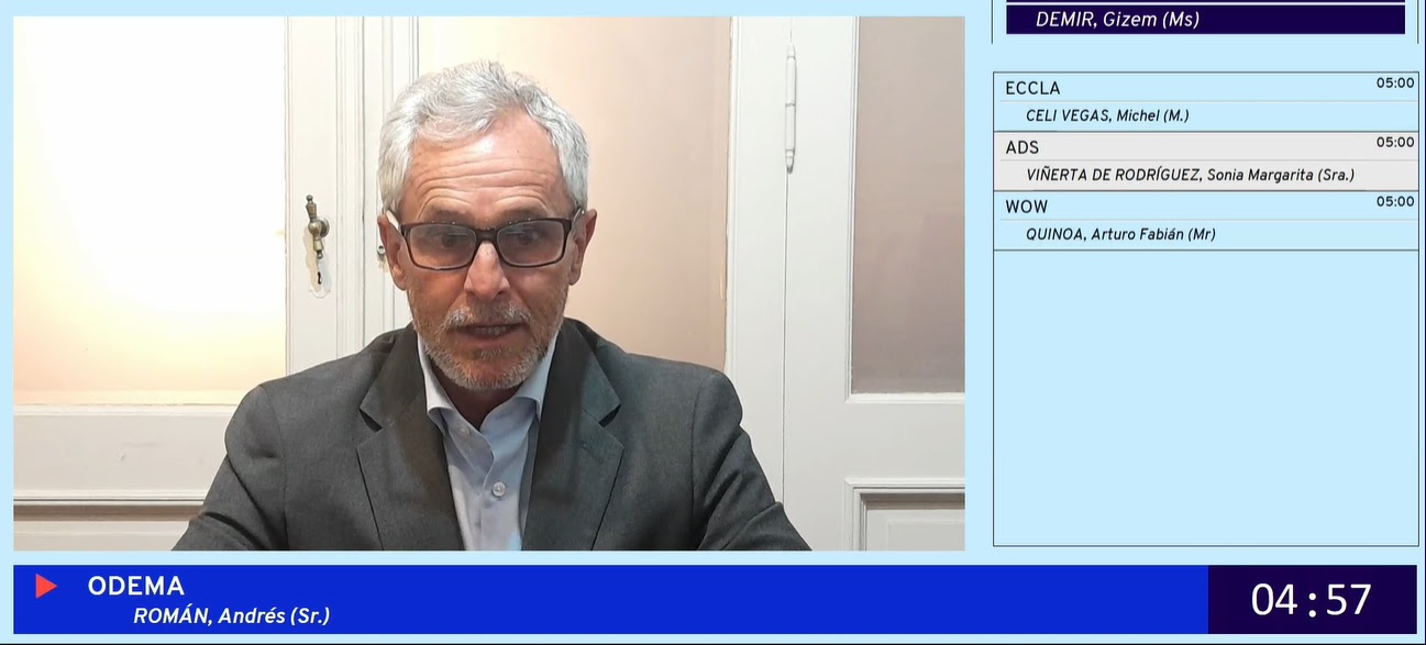 Andrés Román disertó en la OIT - Economía Solidaria